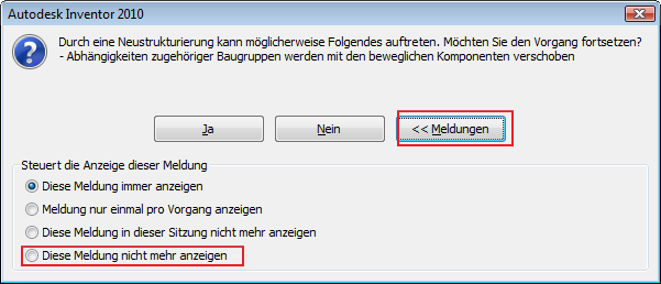 Autodesk Inventor FAQ: Komponenten einer Baugruppe im Baum umsortieren ...